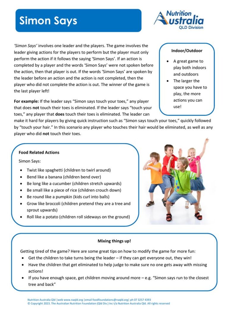 Simon Says – Nutrition Australia